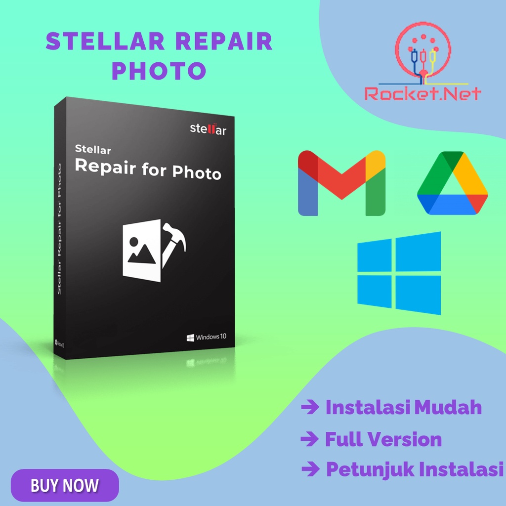 Jual Stellar Repair Photo Full Version No Trial Permanen Lifetime ...