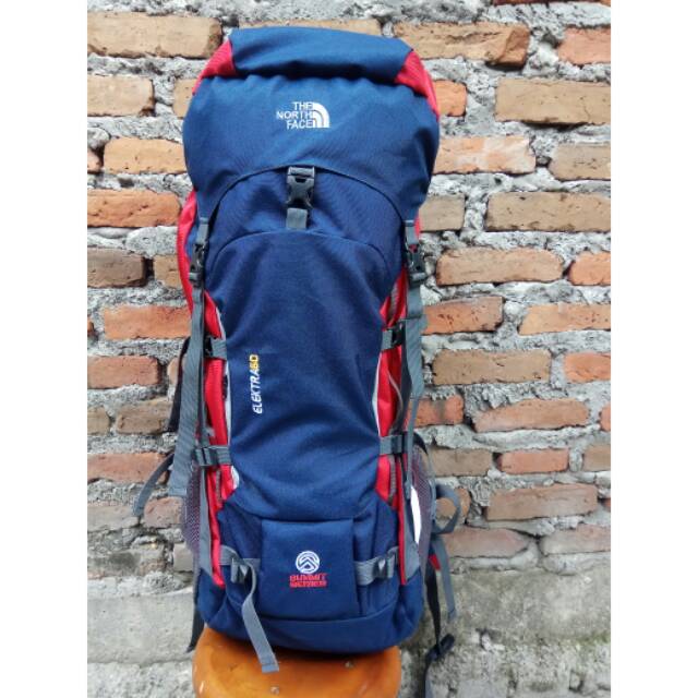 Jual Carrier tnf 50 liter / tas gunung TNF | Shopee Indonesia