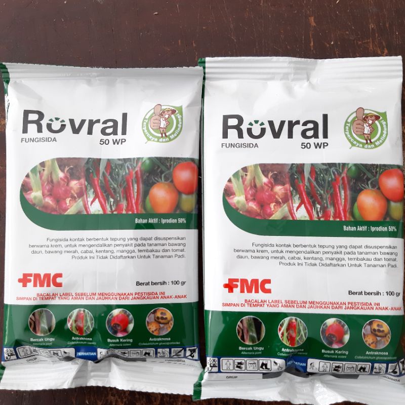 Jual Rovral 50WP 100gr Fungisida Obat Pencegah dan Pembasmi Jamur ...