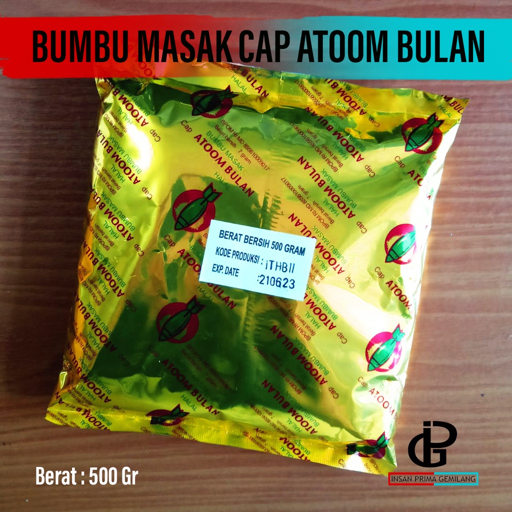 Jual Bumbu Masak Cap ATOOM BULAN / ATOM BULAN 500 gr | Shopee Indonesia