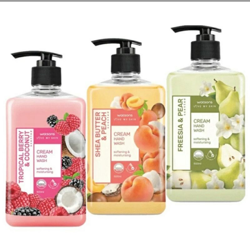 Jual Watsons hand wash cream 500ml | Shopee Indonesia