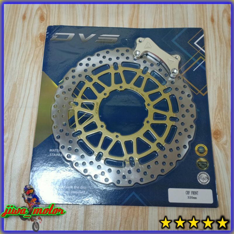 Jual piringan cakram depan motor CRF 150 model lebar 320mm disc depan ...