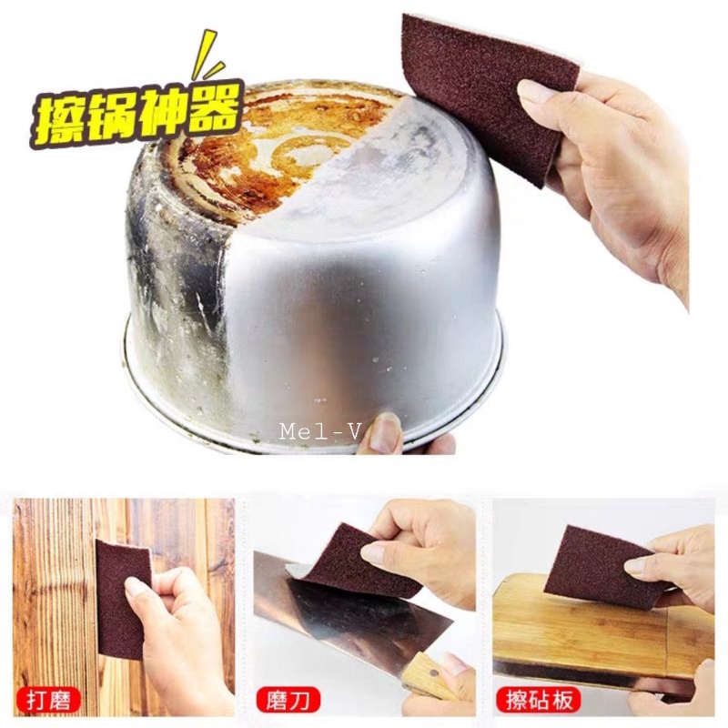 Jual Busa Emery Kepingan Spon Amplas Serbaguna Sponge | Shopee Indonesia