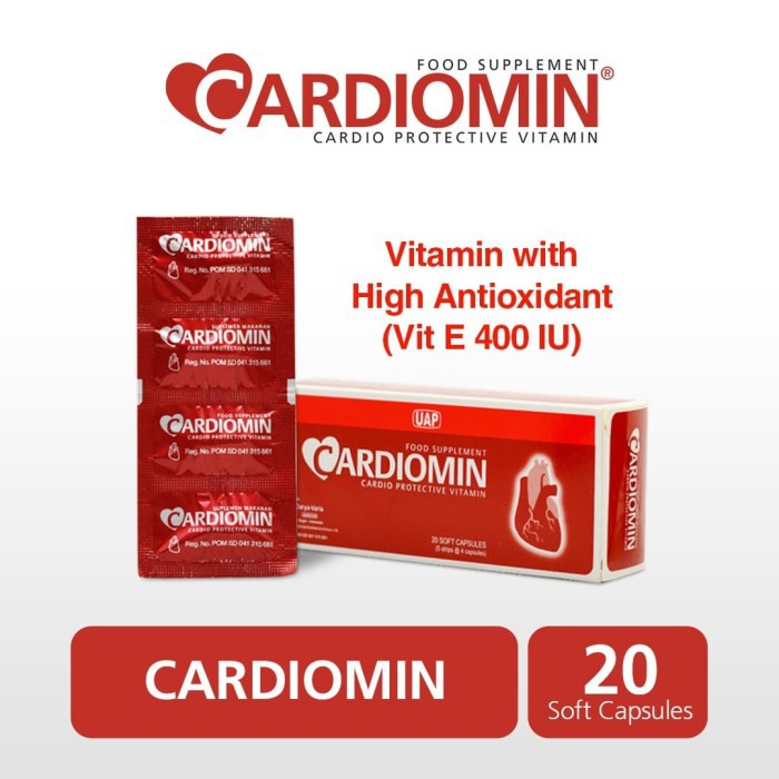 Jual Cardiomin 20 capsul | Shopee Indonesia