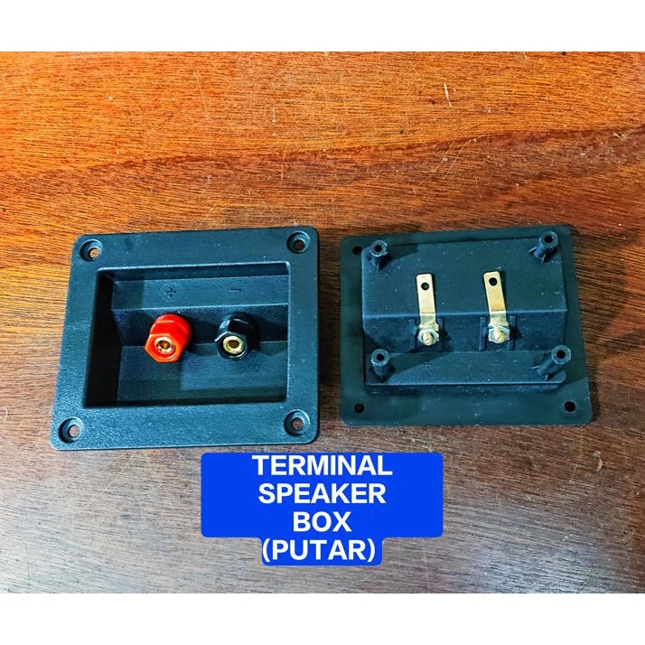 Jual Terminal Box Speaker Segi 4 Socket Box Segi 4 Binding Post Putar ...