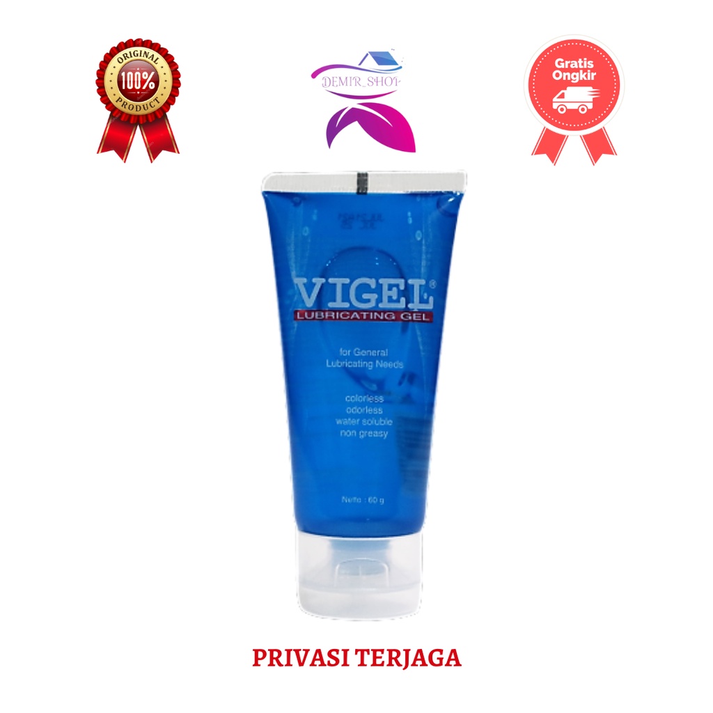 Jual Vigel Lubricating Gel - 60 gr / Gel Pelumas Vigel / Pelumas Miss V ...