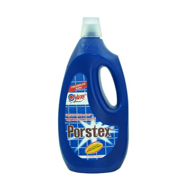 Jual YURI PORSTEX PORCELAIN & KERAMIC CLEANER BOTOL 1000ML | Shopee ...