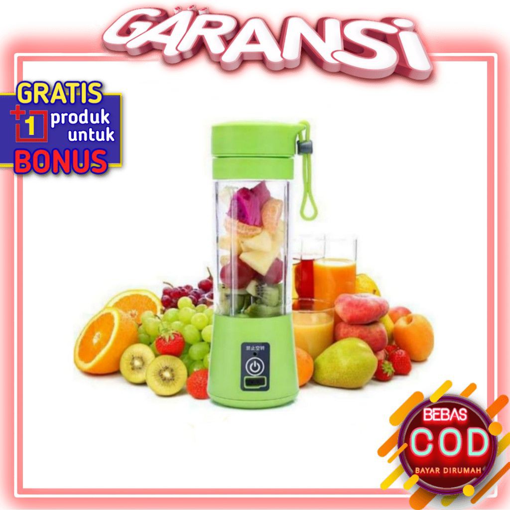 Jual Blender Portable Min Bisa Untuk Jus Aneka Minuman | Shopee Indonesia
