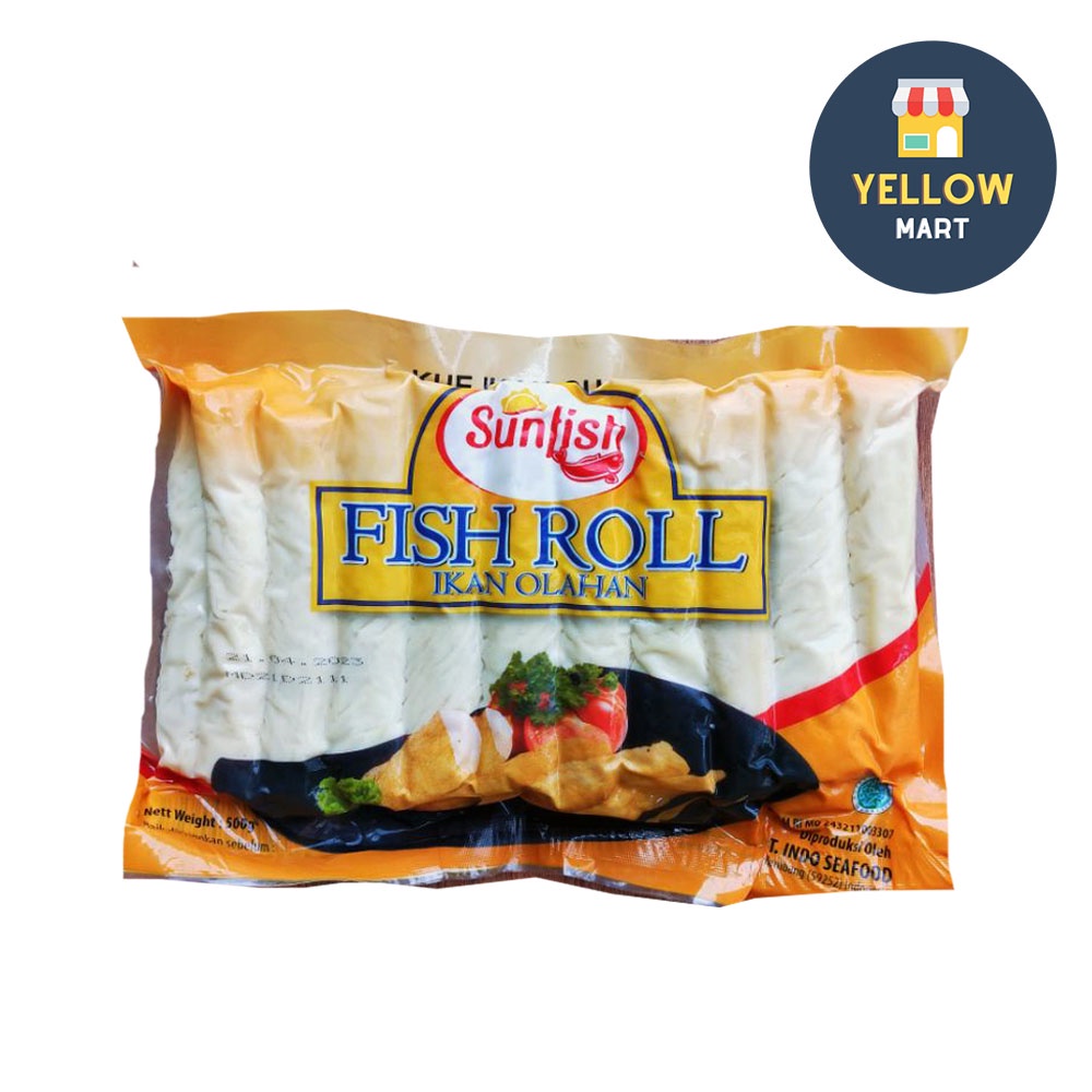 Jual Sunfish Fish Roll Ikan 500 Gram (FROZEN FOOD BANDUNG) | Shopee ...