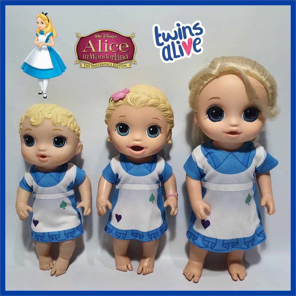 Jual READY !!! Baju Boneka Baby Alive Animator MellChan Dress Alice in ...