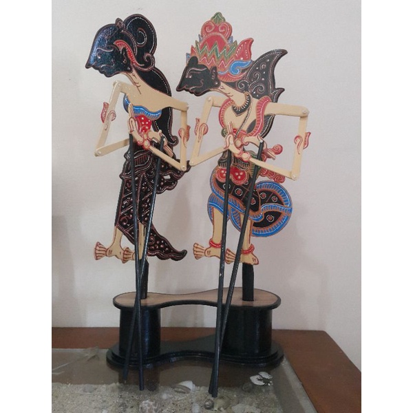 Jual Wayang Kayu batik Rama Sinta | Shopee Indonesia