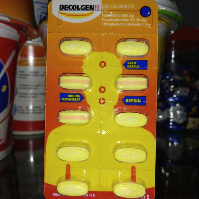 Jual Decolgen fx berat bersih 10/pack tablet 1 lembar Indonesia|Shopee ...