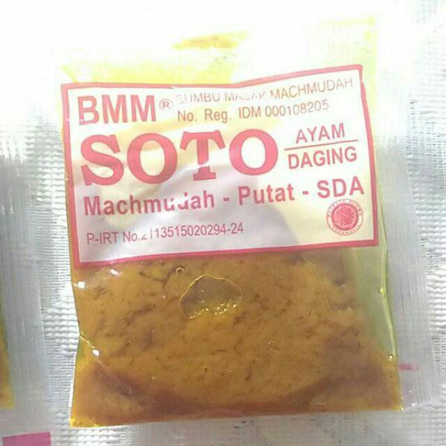 Bumbu Masak Machmudah "BMM" Mahmuda Mahmudah Krengseng Gule Kare Soto ...