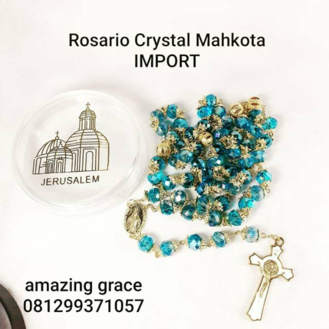 Jual Rosario Crystal Mahkota | Shopee Indonesia