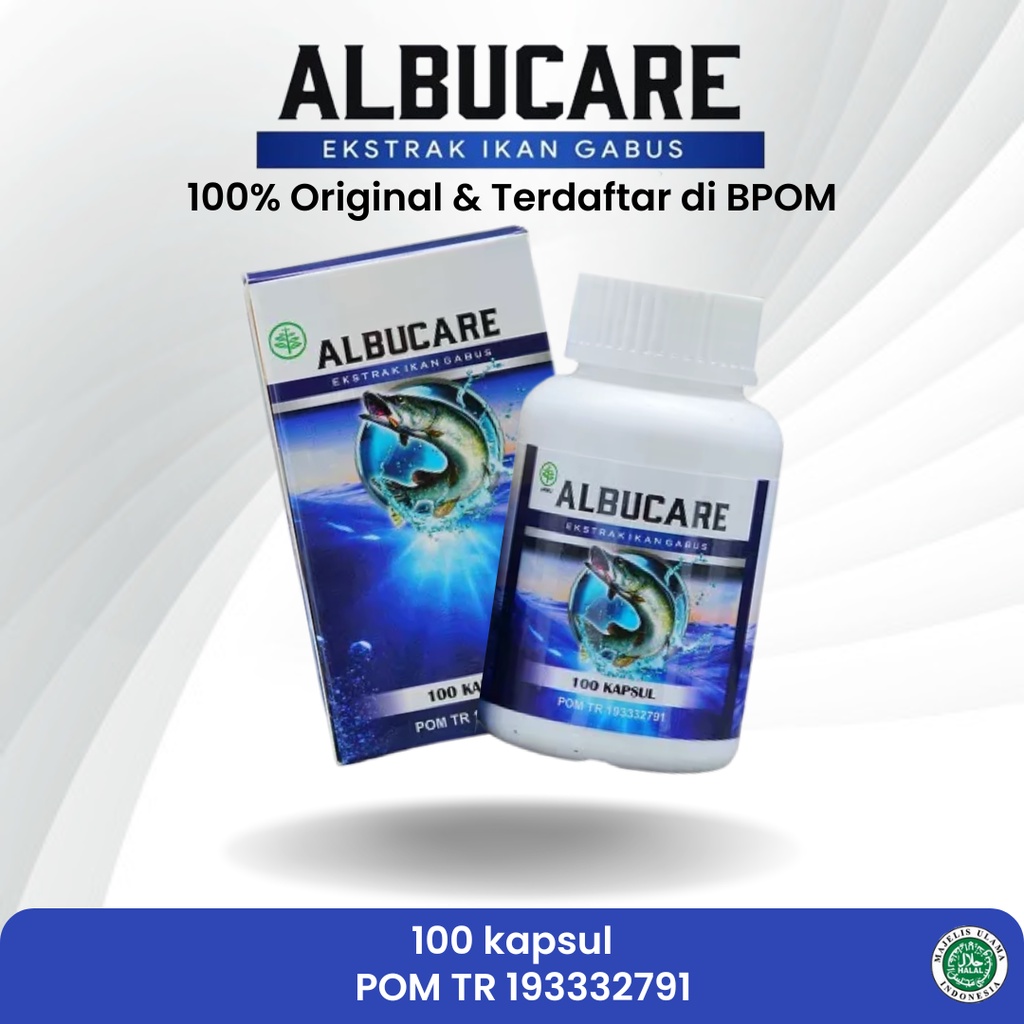 Jual Sapnu Herbal - Albucare Kapsul Ekstrak Ikan Gabus Ekstrak Albumin - Obat Pasca Operasi ...