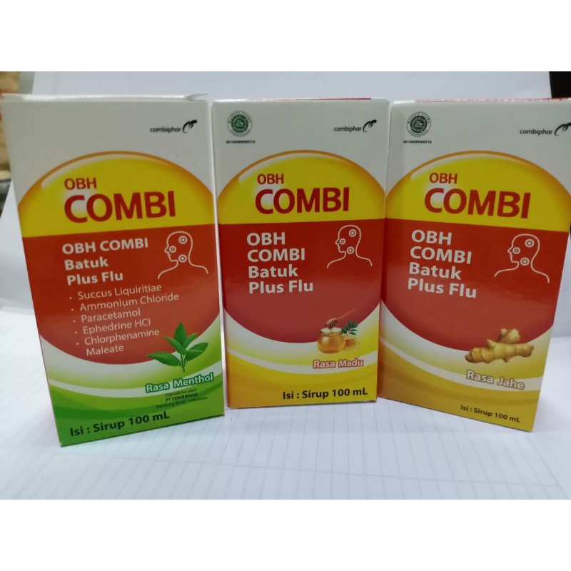 Jual OBH Combi 100ml Batuk Plus Flu Jahe, Madu, dan Menthol | Shopee ...