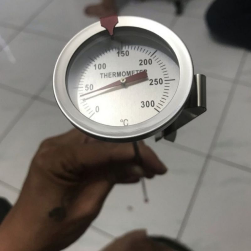Jual Termometer Minyak Panjang 30cm Termometer Masak Termometer Ukur ...