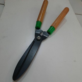 Jual Gunting rumput besar gagang kayu gunting dahan ranting mata pisau ...