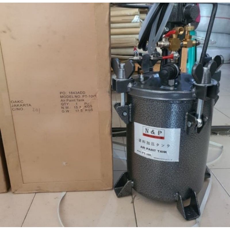 Jual Alat Pengaduk Cat 20 Ltr - Paint Tank PT-20L | Shopee Indonesia