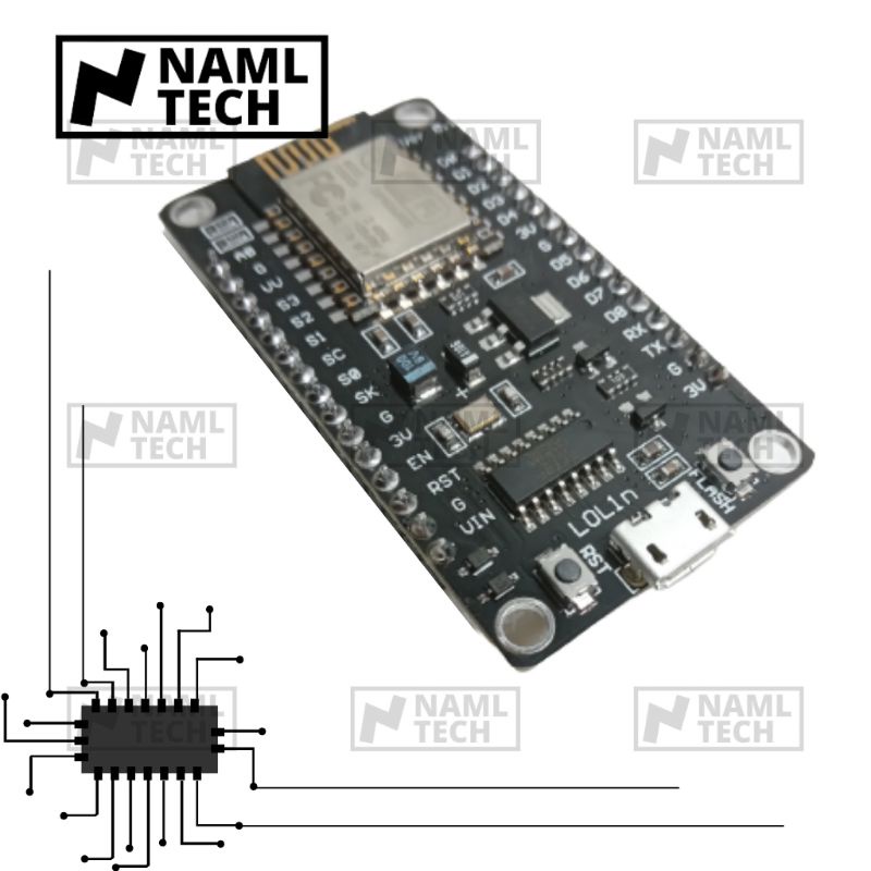 Jual Modul Wifi Wireless ESP266 V3 lot CH340 Nodemcu Wifi Development ...