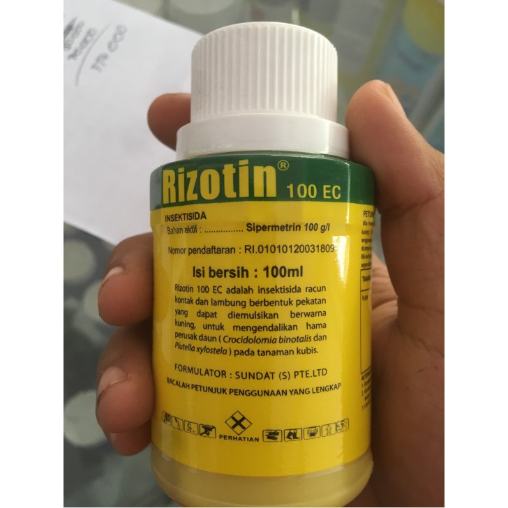 Jual Insektisida Rizotin 100 EC - 100 ml pembasmi semut | Shopee Indonesia