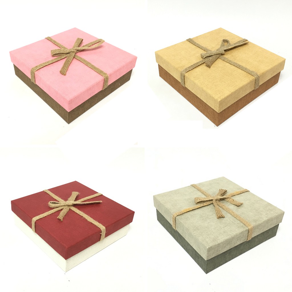 Jual Kotak kado / Kotak Hadiah / Gift Box HX2708S (Size S) | Shopee ...