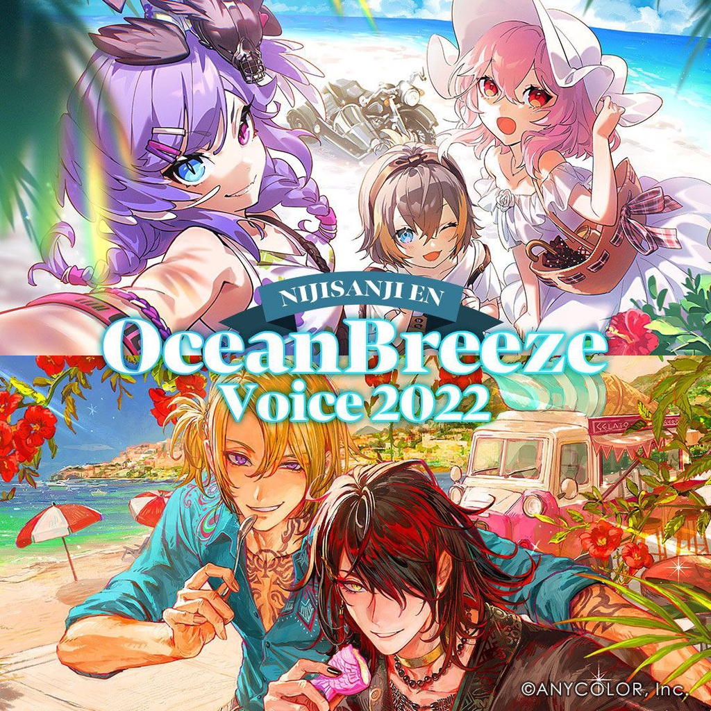 Jual Nijisanji EN Ocean Breeze Voice 2022 (Ike, Luca, Mysta, Vox, Alban ...