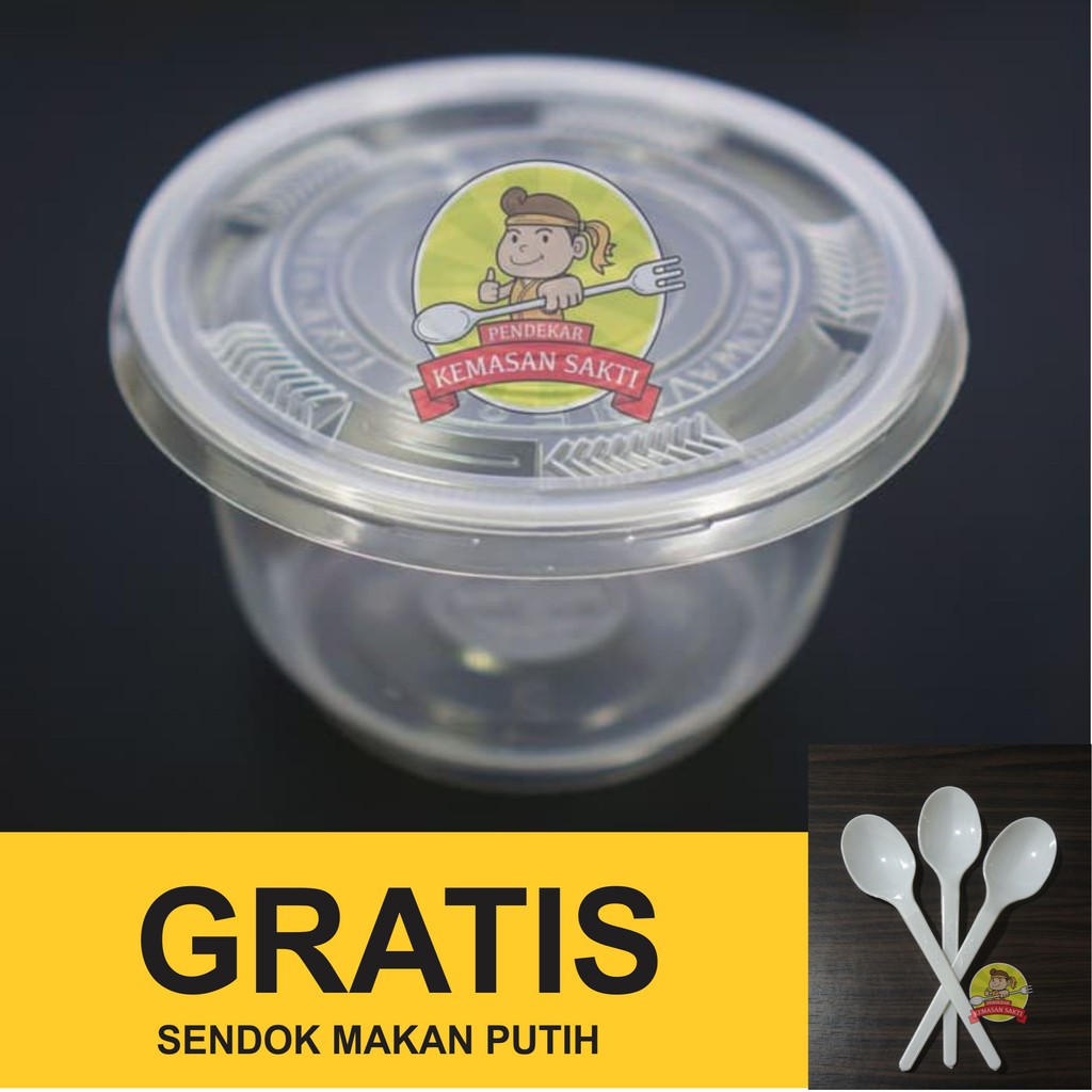 (Isi 25) Thinwall 450 ml / Mangkok Plastik 450 ml / Mangkok Makanan 450 ... (Isi 25) Thinwall 450 ml / Mangkok Plastik 450 ml / Mangkok Makanan 450 ...