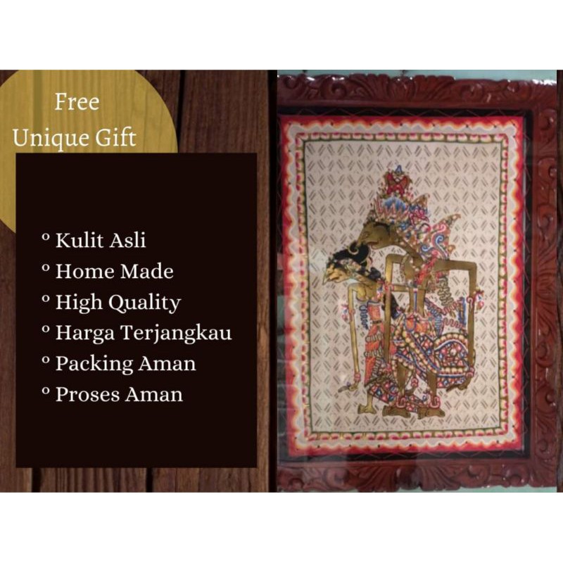 Jual Wayang Kulit Pigura Rama Sinta Besar | Shopee Indonesia