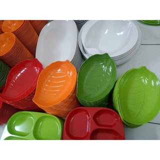Jual PIRING CEPER MODEL DAUN MELAMINE ORIGINAL UNICA | Shopee Indonesia