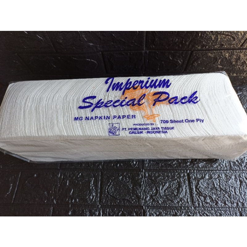 Jual TISU NAPKIN / TISSUE MAKAN ISI 700 SHEET | Shopee Indonesia
