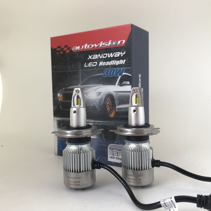 Jual LED H4 Autovision XANDWAY 30 Watt 6000k (Garansi 1 Tahun) | Shopee ...