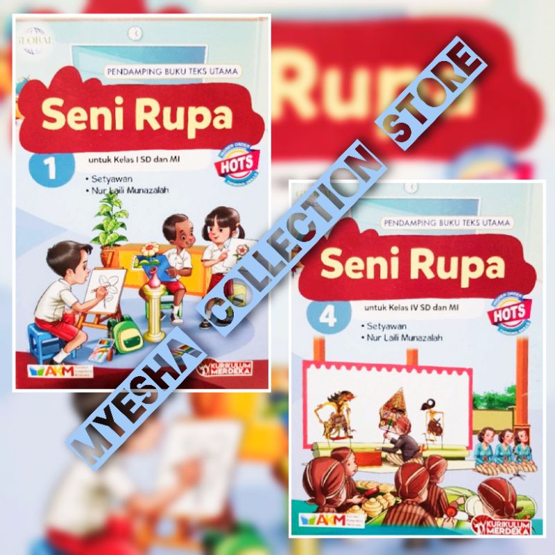 Jual Global Seni Rupa SD Kelas 1, 4 KSP Kurikulum Merdeka ( Tiga Serangkai ) | Shopee Indonesia