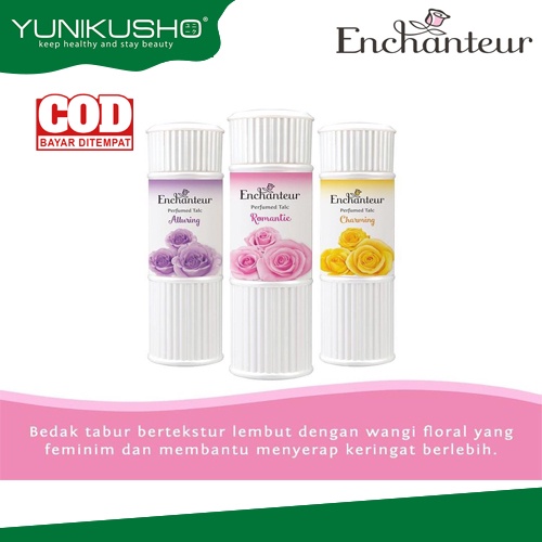 Jual ENCHANTEUR Perfumed Talc Powder 100gr / 200gr | Shopee Indonesia