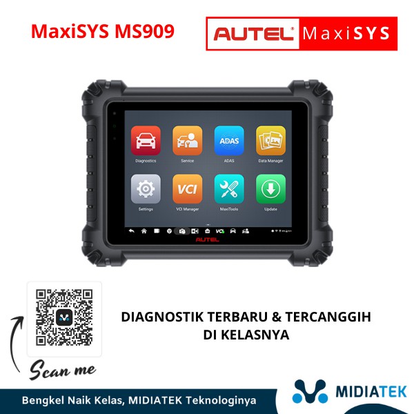 Jual AUTEL MaxiSys MS909 Scanner Otomotif Professional Terbaru dan ...