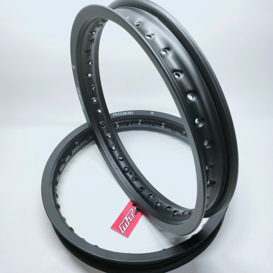 Jual VELG RING 14 ROSSI HITAM UKURAN 160 (1PCS) Indonesia|Shopee Indonesia