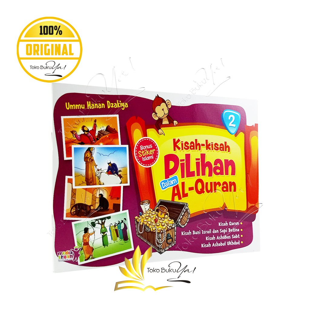 Kisah Kisah Pilihan Dalam Al Quran Jilid 2 - Media Sholih | Shopee Indonesia