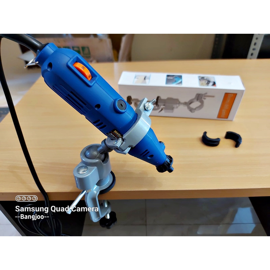 Jual holder meja mesin bor 10mm / dudukan Mini Grinder / clamp meja ...