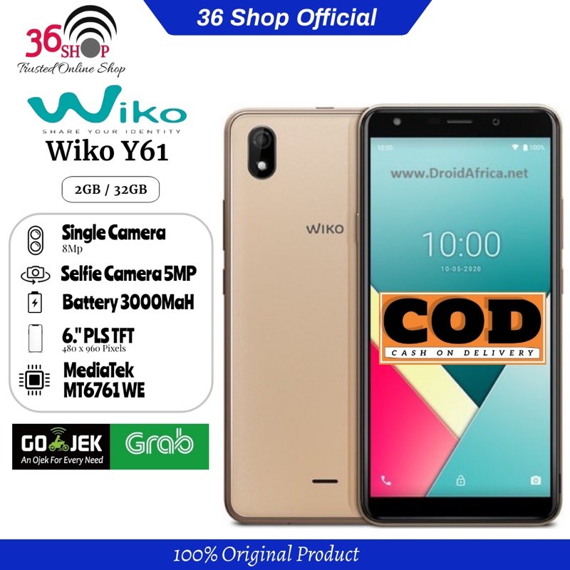 Jual Wiko Y61 2GB+32GB Garansi Resmi Indonesia | Shopee Indonesia
