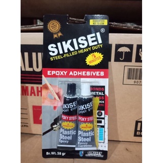 Jual LEM EPOXY 5 MENIT 48gram / LEM BESI CAMPUR HITAM PUTIH /LEM SERBA ...