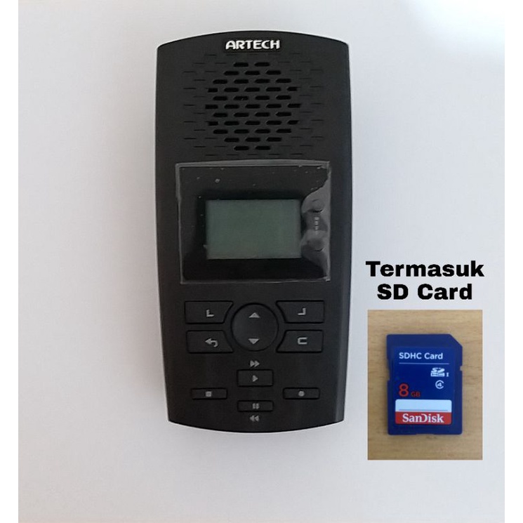 Jual Perekam Telepon Direct Line PABX Portable Recorder Artech AR100 ...