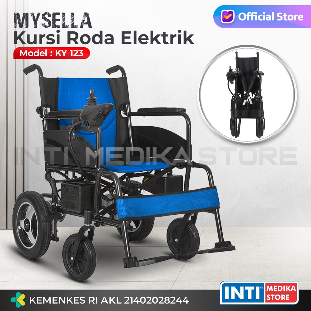 Jual SELLA - Kursi Roda ELEKTRIK Listrik KY 123 | Electric Wheelchair ...