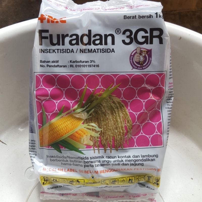 Jual FURADAN 3GR isi 1kg insektisida nematoda pembasmi hama tanaman ...