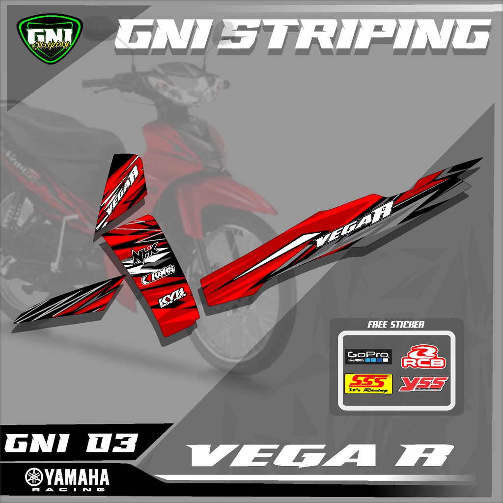 Jual Stiker Road Race Striping New Latin Vega R - Stiker Variasi List ...