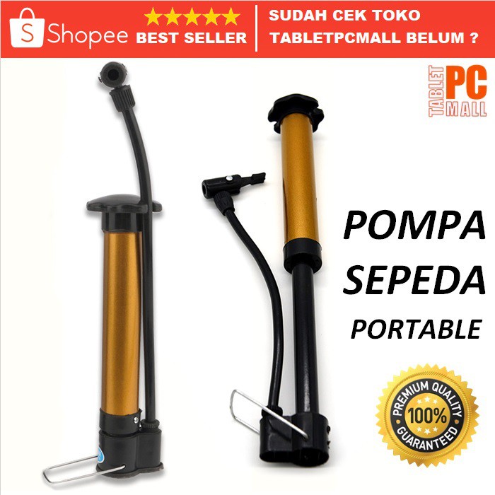 Jual Pompa Angin Ban Sepeda Portable Mini High Pressure Bicycle Pumps ...