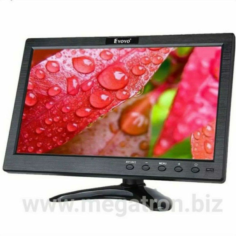 Jual Mini LED Monitor 10 inch (input : HDMI / VGA / RCA / BNC ...