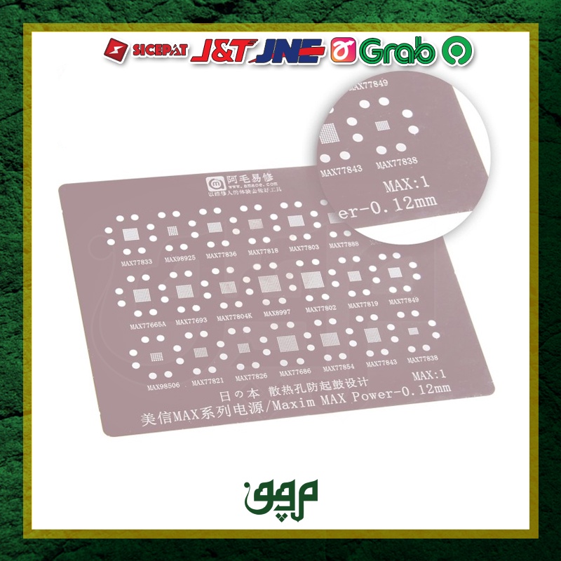 Jual PLAT MAX:1 AMAOE / Amaoe MAX1 MAX77833 MAX98925 MAX77693 MAX77655A ...