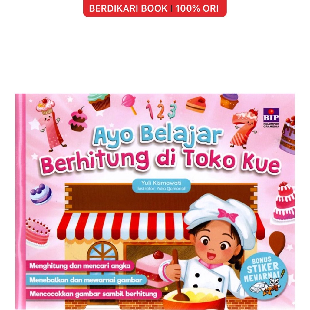 Jual Berdikari - Ayo Belajar Berhitung Di Toko Kue - Gramedia | Shopee Indonesia