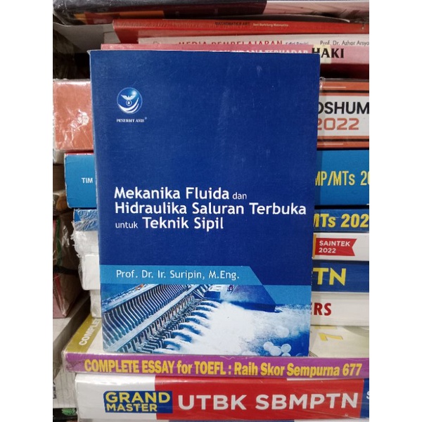 Jual Mekanika Fluida dan hidraulika saluran terbuka untuk Teknik Sipil. | Shopee Indonesia