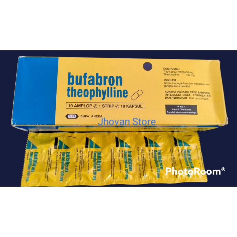 Jual BUFABRON 10 kapsul~ Mengatasi gejala sesak napas /Asma dan Obat ...